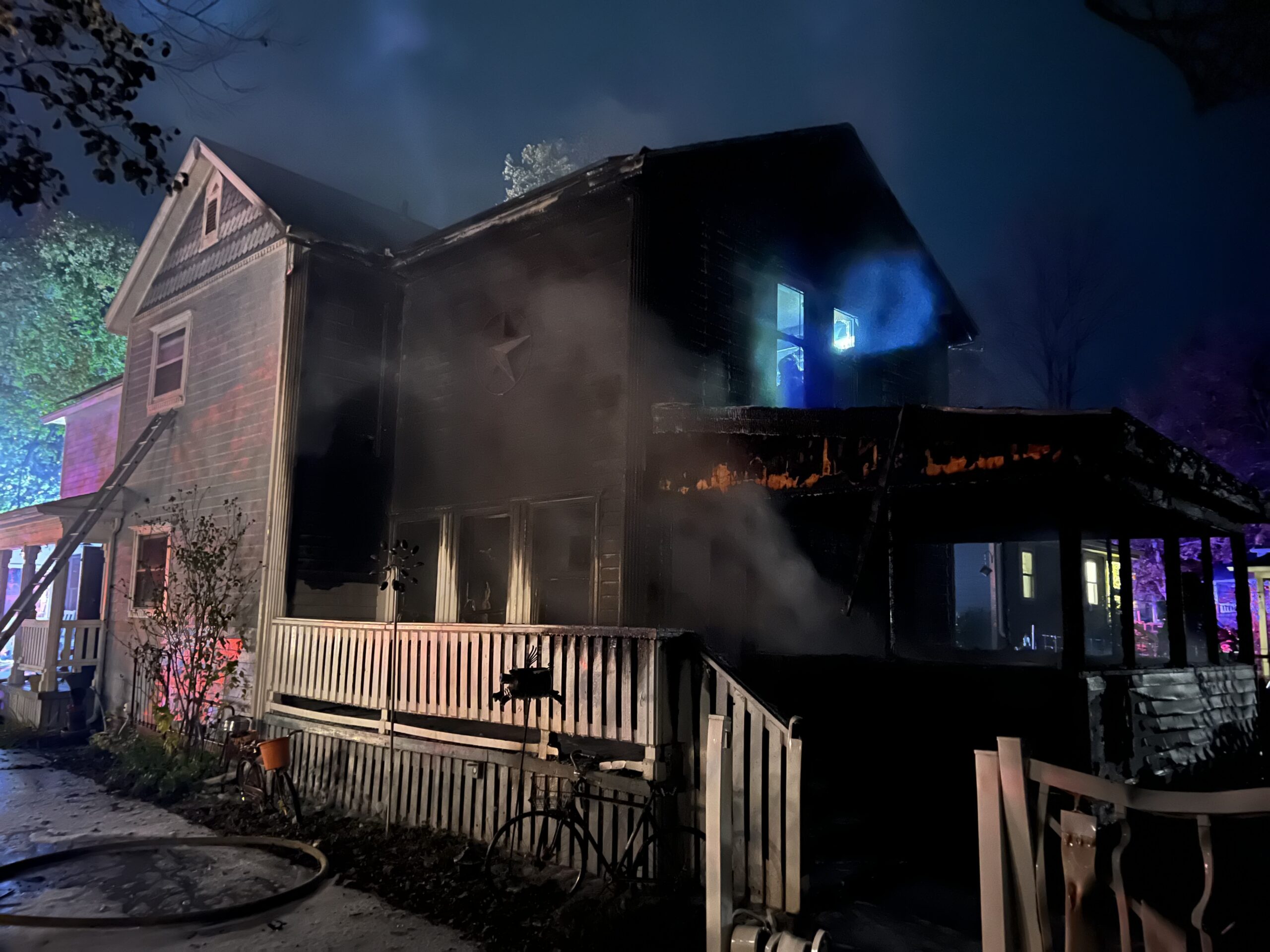 Crews fight overnight house fire on Indiana Street; cause under ...